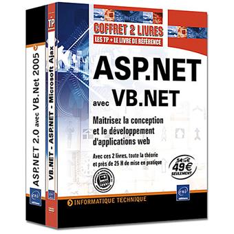 ASP.NET avec VB.NET Coffret 2 volumes, Maîtrisez la conception et le développement d ...