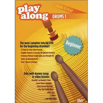 Play along learn to play drums 1 beginner - DVD Zone 2 - Achat & prix ...