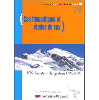 Cas Thematiques Et Etudes De Cas Bts Pme Pmi - broché - Charlot-Plaire ...