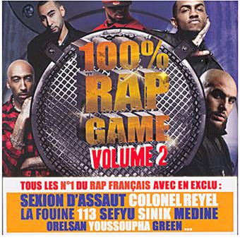 100% rap game volume 2 - Compilation rap - CD album - Achat & prix | fnac