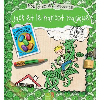 Mon carnet a secret jack et le haricot magique - relié - Kees Moerbeek ...