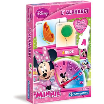 Clementoni Minnie L'alphabet - Jeu écriture et lettres - Achat & prix | fnac