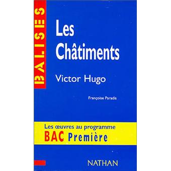 Les châtiments de Victor Hugo - Poche - Françoise Paradis - Achat Livre ...
