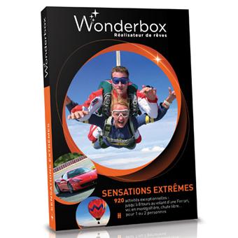 Wonderbox Coffret Sensations Extrêmes - Coffret cadeau - Achat & prix ...