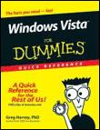 Windows vista for dummies quick reference - Poche - Greg Harvey - Achat Livre | fnac