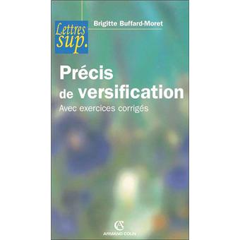 la versification exercices