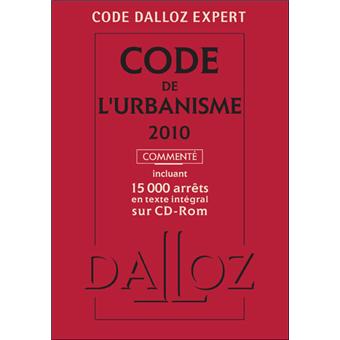 Code de l'urbanisme commenté - Livre CD - Collectif, Livre tous les ...