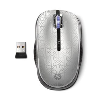 HP Wireless Optical Mobile Mouse Silver - Souris - Achat & prix | fnac