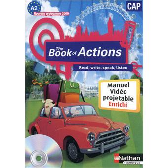 The book of actions CAP Manuel vidéo projetable enrichi - broché ...