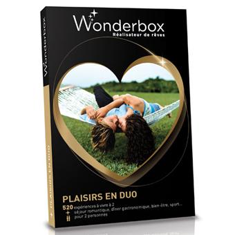 Wonderbox Coffret Plaisirs en Duo - Coffret cadeau - Achat & prix | fnac