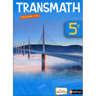 Transmath 5e 2010 - format compact - relié - Joël Malaval, Denise ...