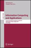 Information computing and applications Second International Conference ...