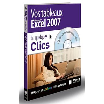 Vos tableaux Excel 2007 Livre avec un CD-Rom - Livre CD-ROM - Collectif - Achat Livre | fnac