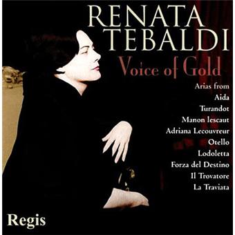 Voice of gold - Renata Tebaldi - CD album - Achat & prix | fnac