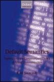 Default semantics - Poche - K.m. Jaszczolt - Achat Livre | fnac