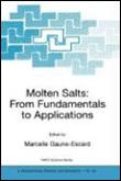 Molten salts: from fundamentals to applications - Poche - Marcel Gaune ...