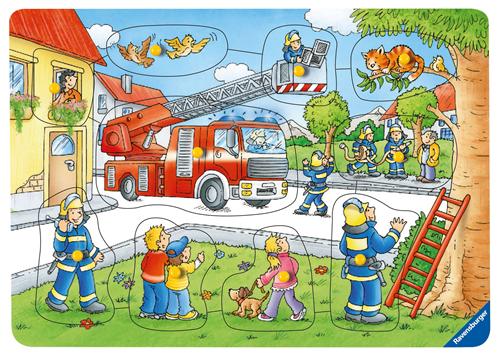 Ravensburger Puzzle en bois Pompiers 10 pièces - Puzzle - Achat & prix ...