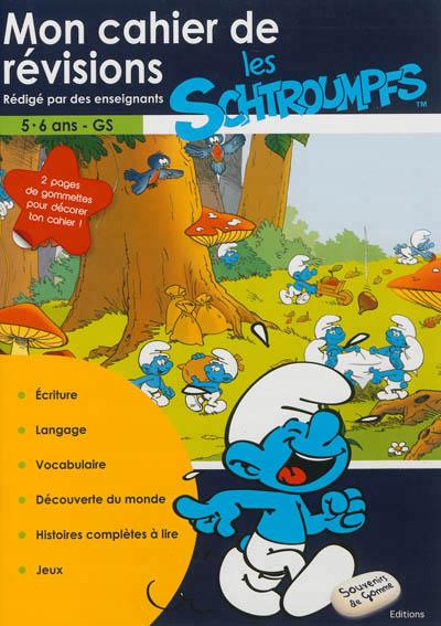 Les Schtroumpfs - 5-6 ans - Cahier de révision Grande Section ...