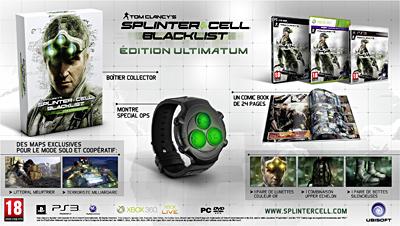 Splinter Cell Blacklist Xbox 360 Edition Collector Ultimatum - Jeux ...