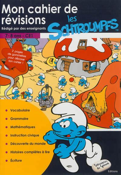 Les Schtroumpfs - 7-8 ans - Cahier de révision primaire CE1 - Collectif ...