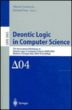 Deontic logic in computer science - Poche - Collectif - Achat Livre | fnac