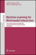 Machine learning for multimodal interaction - Poche - Collectif - Achat ...