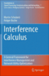 Interference calculus - relié - Martin Schubert, Holger Boche - Achat ...