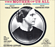 The Mother of us all - Virgil Thomson - Raymond Leppard - CD album ...