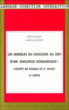 Les modèles du discours au défi d'un dialogue romanesque L'incipit du ...