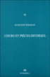 Oeuvres économiques complètes Tome 3 Cours et pièces diverses - broché ...