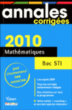 Mathématiques Bac série STI Edition 2010 - broché - Daniel Pompon ...