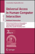 Universal access in human-computer interaction - Poche - Collectif - Achat Livre | fnac