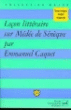 Leçon littéraire sur « Médée » de Sénèque - Emmanuel Caquet, Diane ...