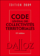 Code général des collectivités territoriales Edition 2009 - relié ...
