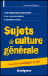 Sujets de culture générale - broché - Emmanuel Caquet - Achat Livre | fnac
