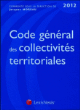 Code général des collectivités territoriales Edition 2012 - broché ...