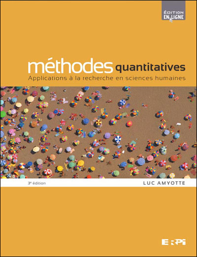 Méthodes quantitatives 5e édition Applications à la recherche en sciences humaines - broché ...