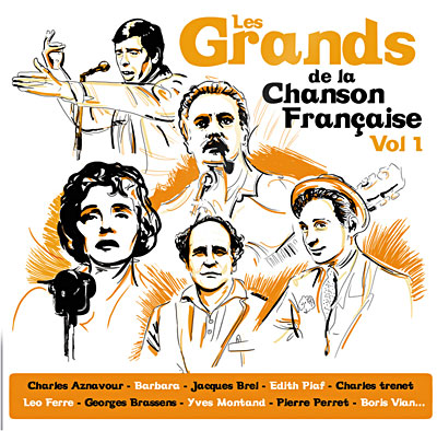 Les grands de la chanson française volume 1 - Compilation variété ...