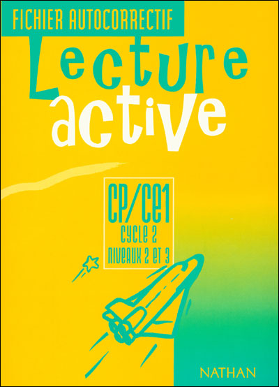 Lecture active cp/ce1 fichier autocorrectif - broché - Sylvie Bordron ...