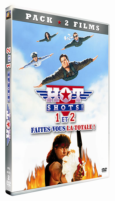Hot shots ! - Hot shots ! 2 - Bipack - DVD Zone 2 - Jim Abrahams ...