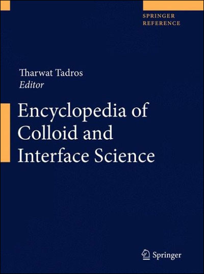 Encyclopedia of colloid and interface science - relié - Collectif ...