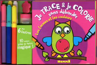 Je trace et je colorie sans déborder - "Les formes et les couleurs ...