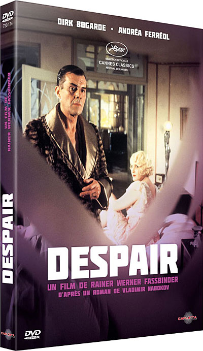 Despair DVD - DVD Zone 2 - Rainer Werner Fassbinder - Dirk Bogarde ...