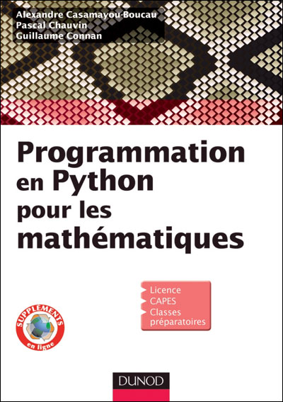 Programmation en Python pour les mathématiques - broché - Alexandre ...