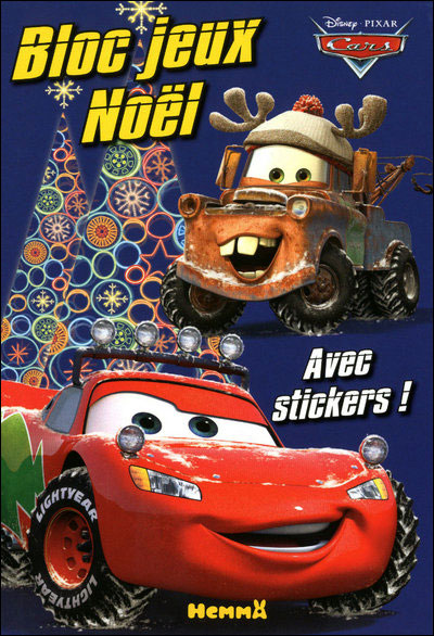 Cars - Bloc jeux noel cars - Collectif - broché - Achat Livre | fnac