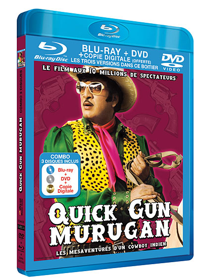 Quick Gun Murugan - Blu-Ray Combo - Shashanka Ghosh - Blu-ray - Achat ...