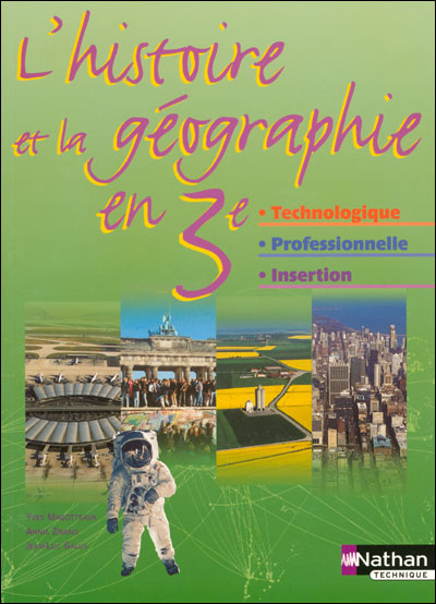 Histoire geographie 3eme techno pro insertion eleve 2004 - broché ...