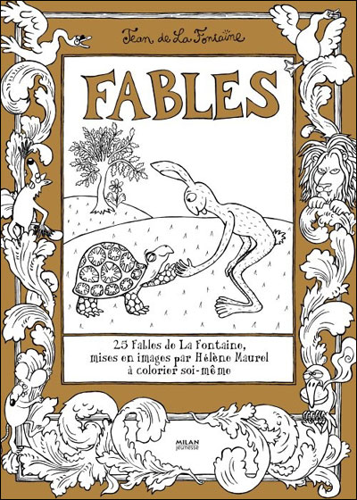Fables de La Fontaine à colorier - broché - Hélène Maurel - Achat Livre ...