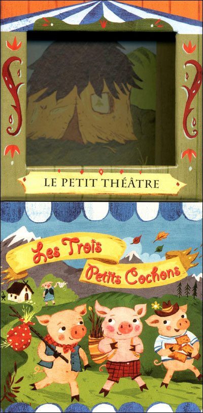 Le Petit Théâtre - Les trois petits cochons - broché - Penny Worms ...