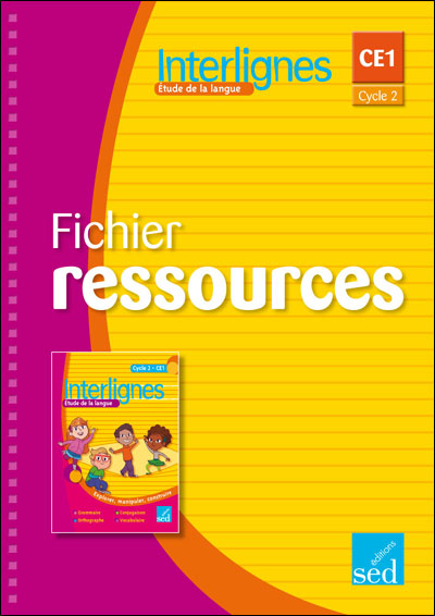 Interlignes CE1 Fichier ressources - broché - Collectif - Achat Livre | fnac